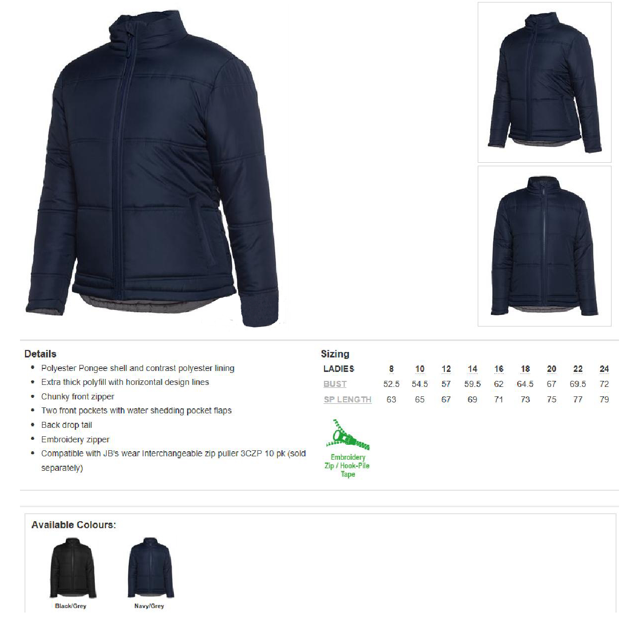 Ladies' Adventure Puffer Jacket - Promotional Products, Trusted by Big ...