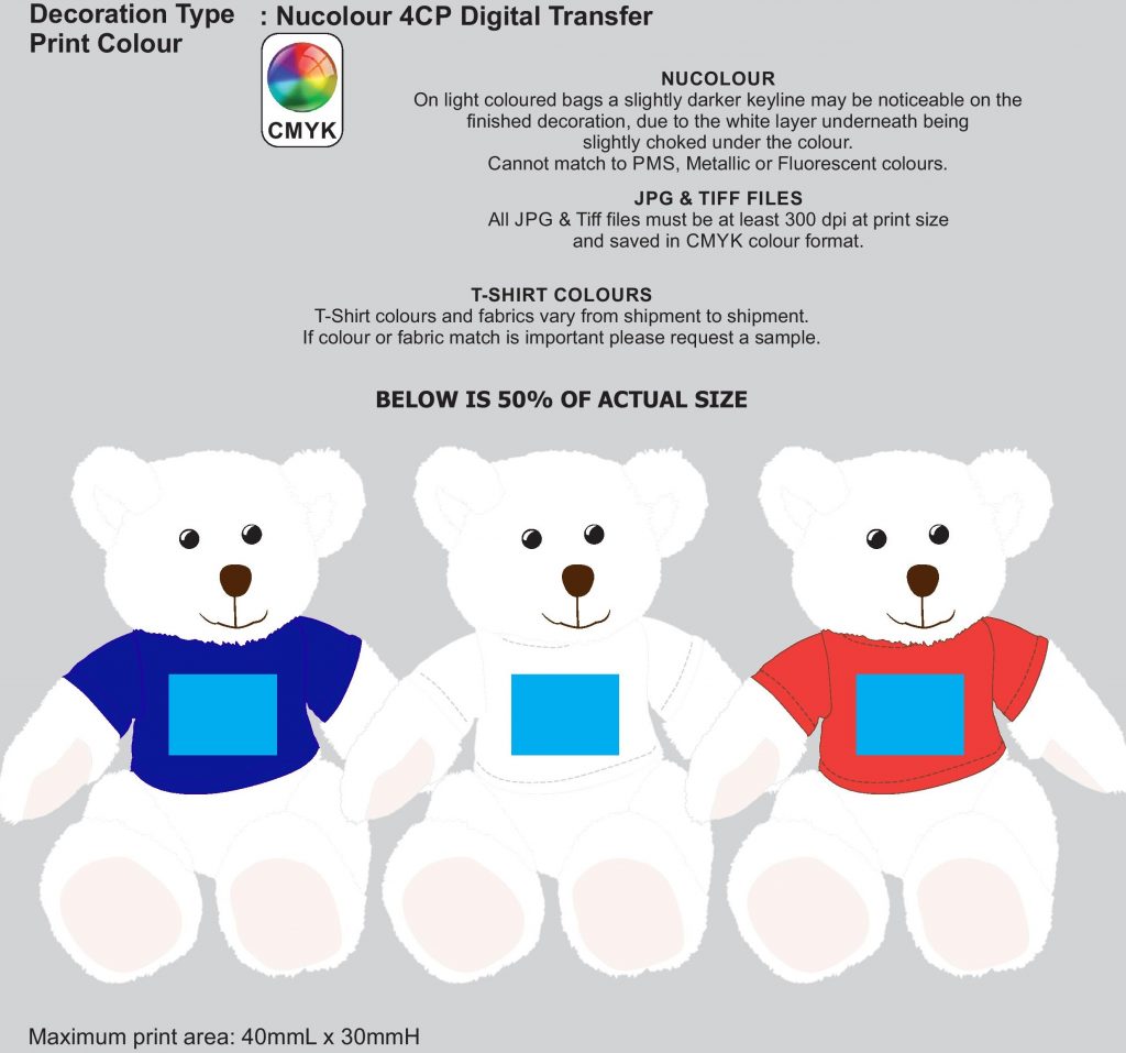 Stuffy Frosty Teddy - Promotional Products, Trusted by Big Brands ...