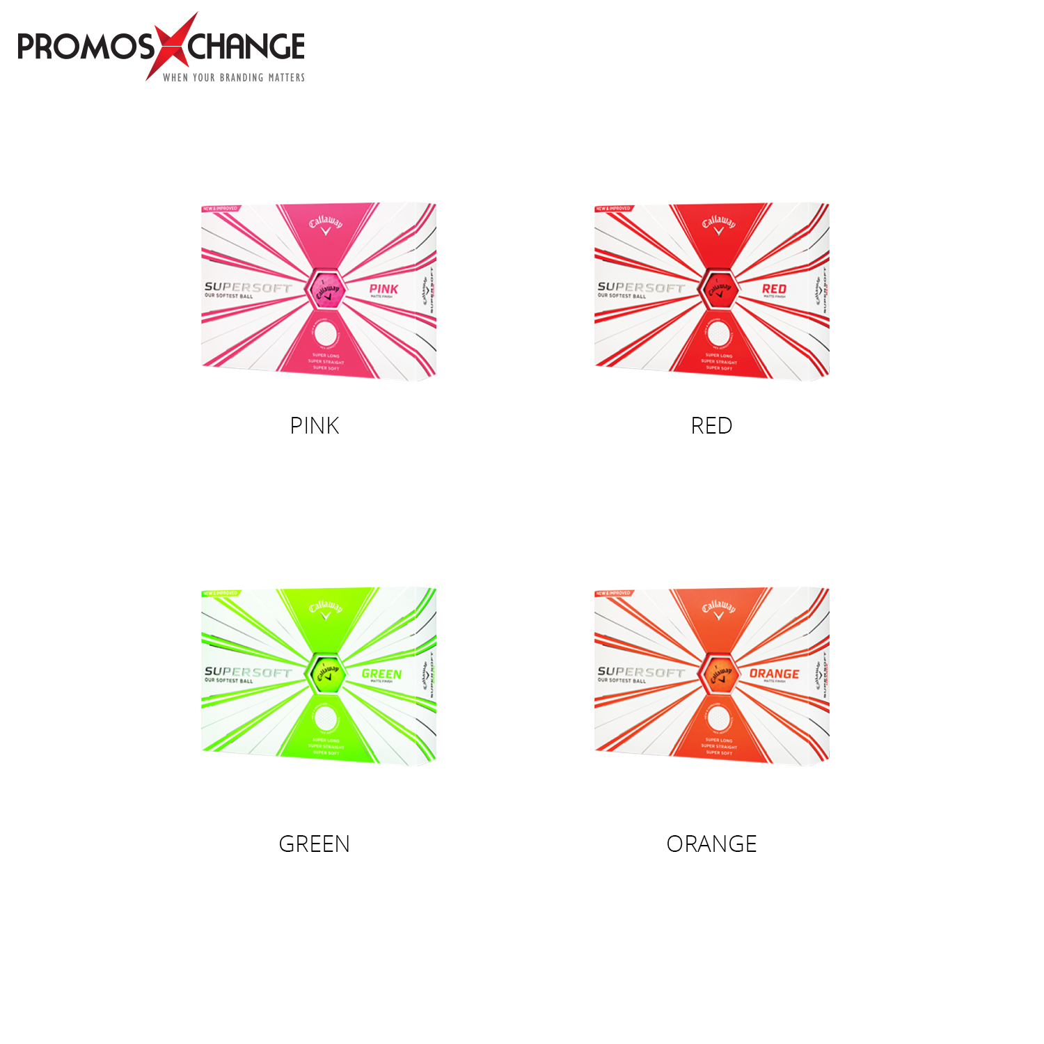 Callaway Supersoft Balls - Promotional Products, Trusted by Big Brands ...