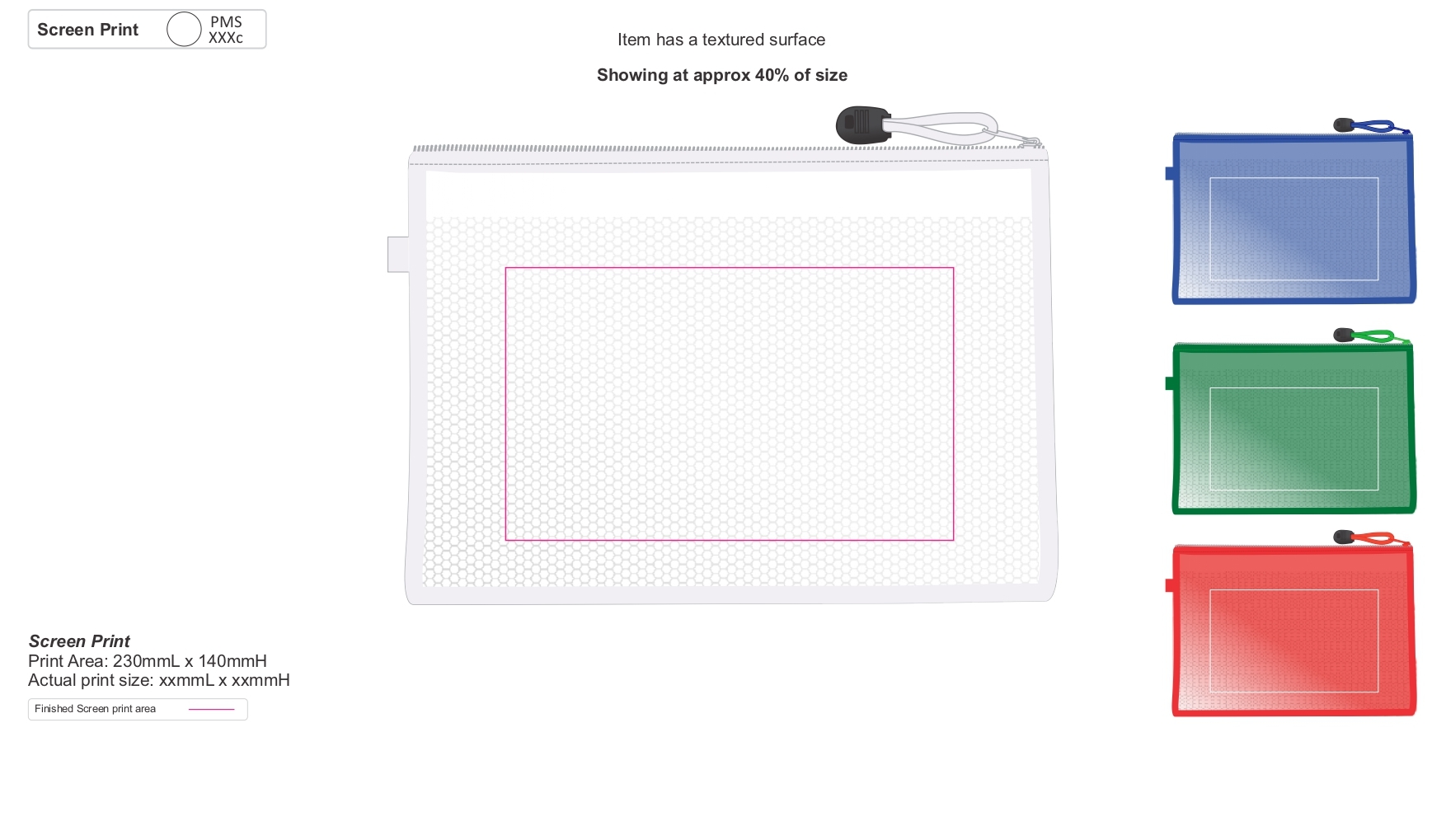 A4 PVC Pouch - Promotional Products, Trusted by Big Brands: PromosXchange