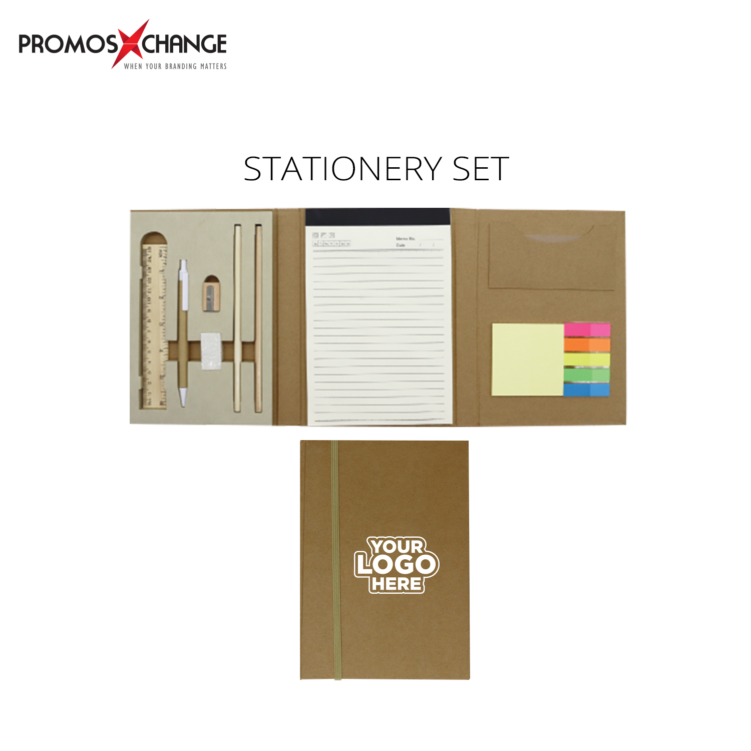 Stationery Set - Promotional Products, Trusted by Big Brands: PromosXchange
